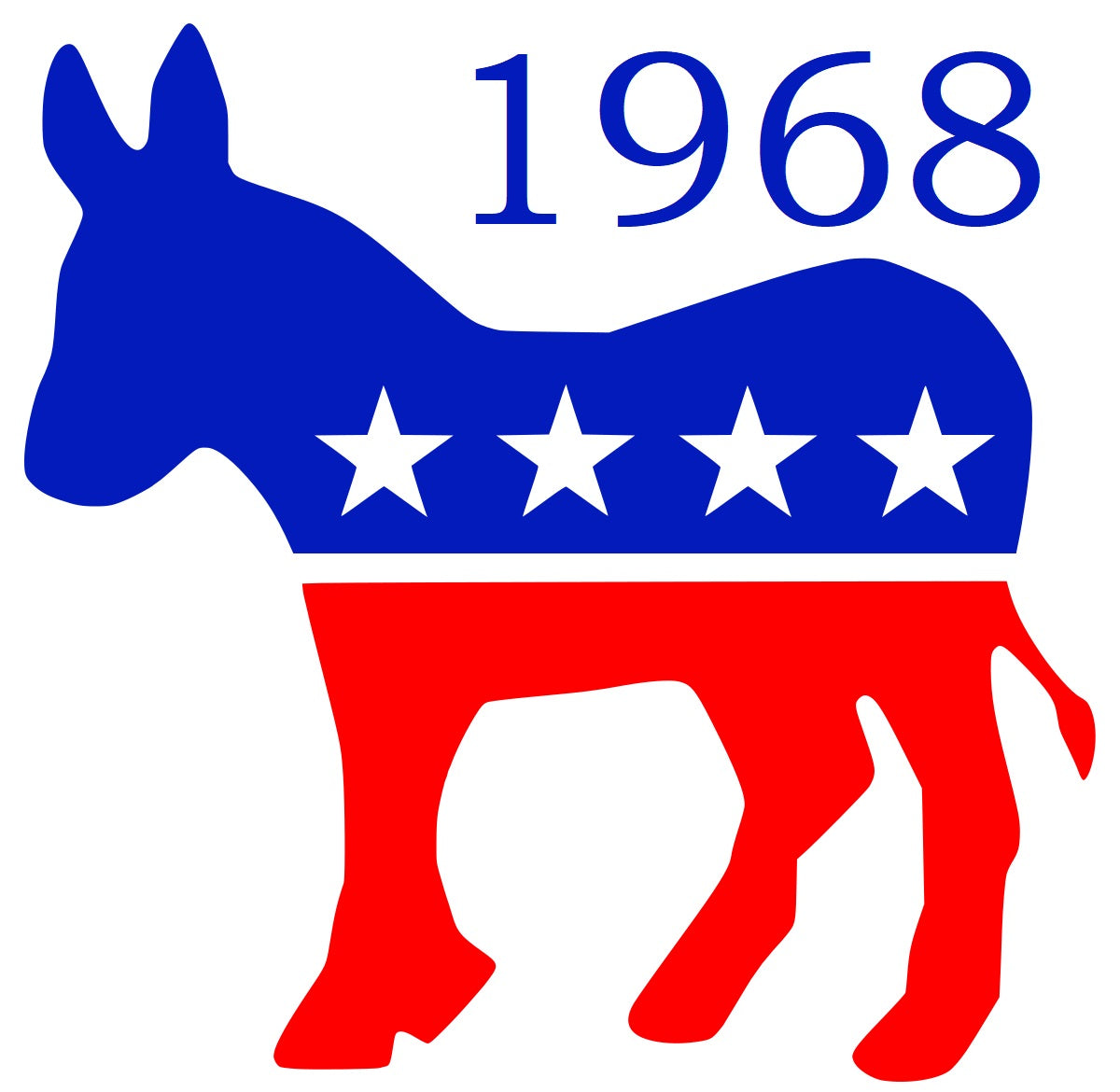 1968 Democratic Primary - Political Retro Merch